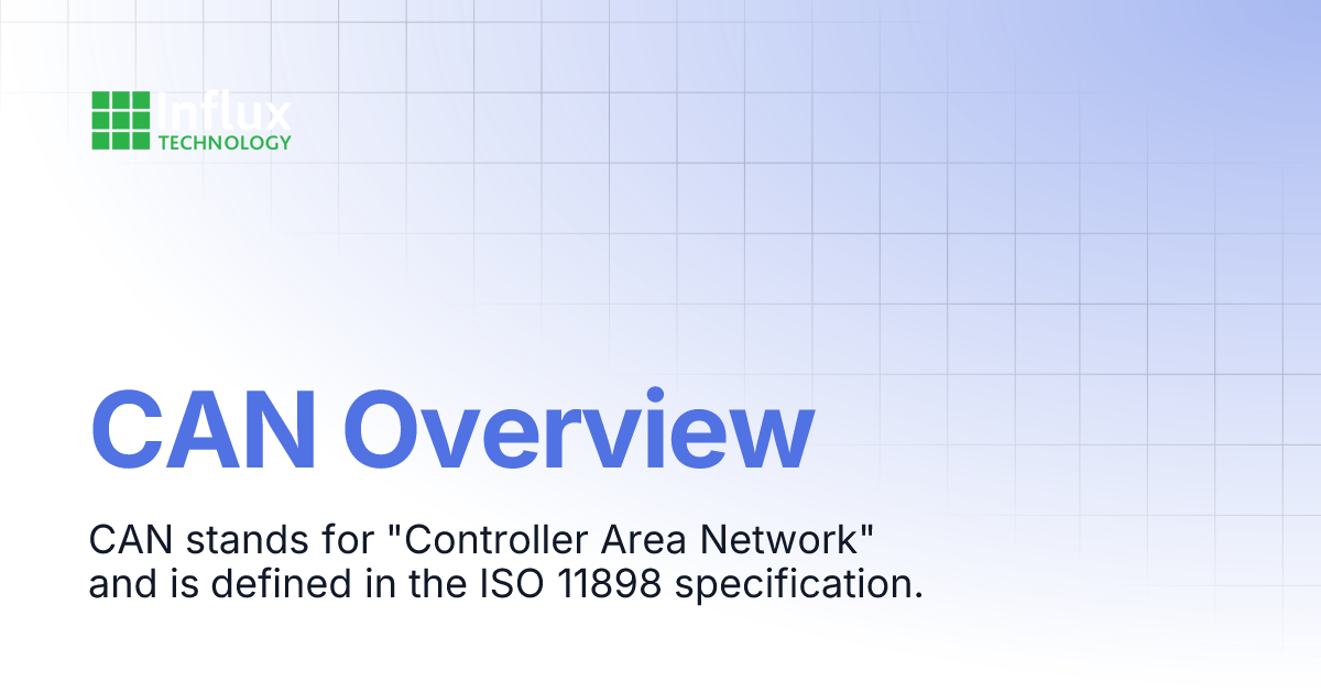 CAN Overview | ReXgen Series: Product Manuals