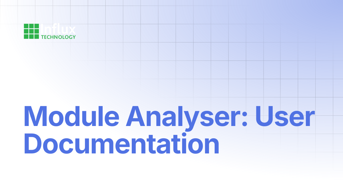 Module Analyser: User Documentation | Module Analyser: Used ...